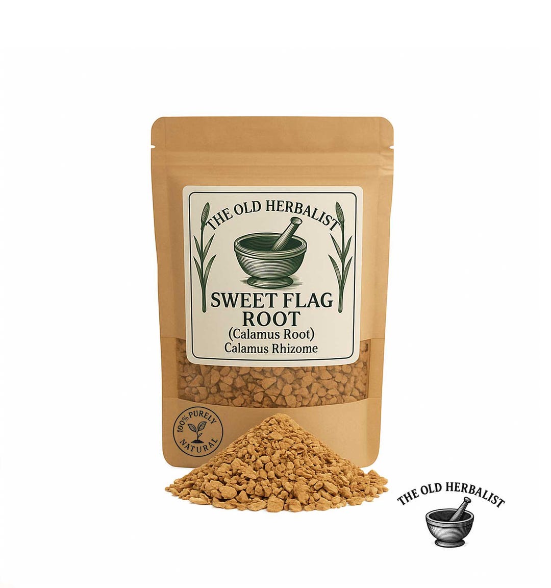 Sweet Flag Root | Acorus Calamus | Calamus Root | Loose Leaf Herbal Tea ...