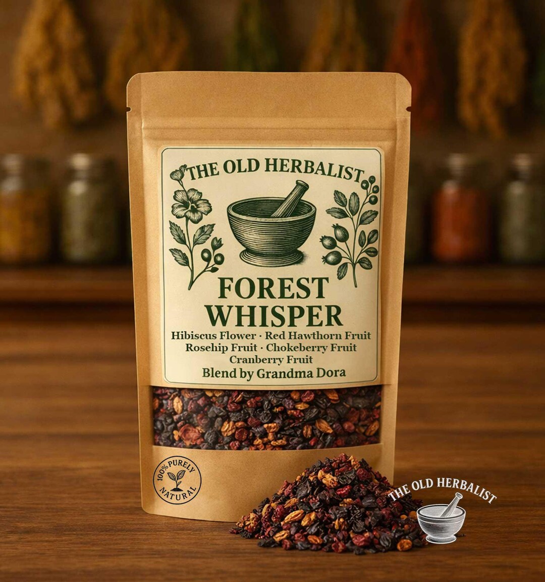 Forest Herbal Tea Blend | Forest Whisper | Loose Leaf Mix - Etsy