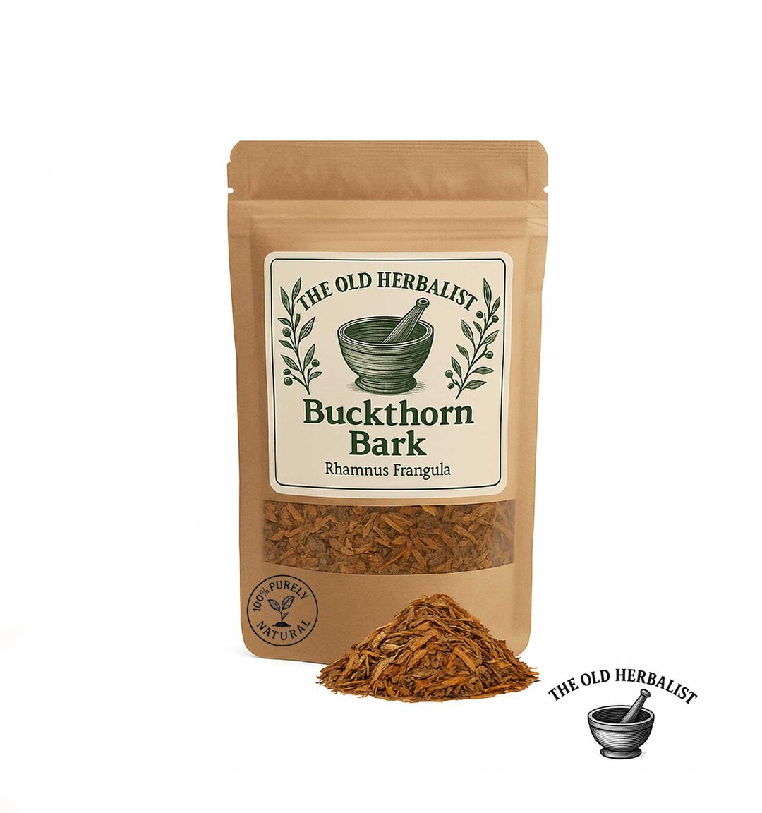 Buckthorn Bark | Rhamnus Frangula | Loose Leaf Herbal Bark Tea | Wild ...