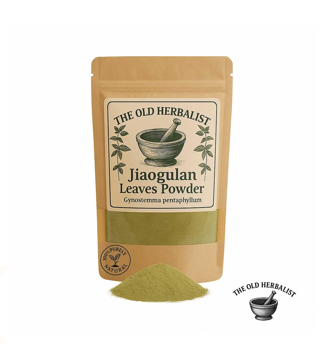 Jiaogulan Leaves Powder | Gynostemma Tea | Gynostemma Pentaphyllum Tea ...