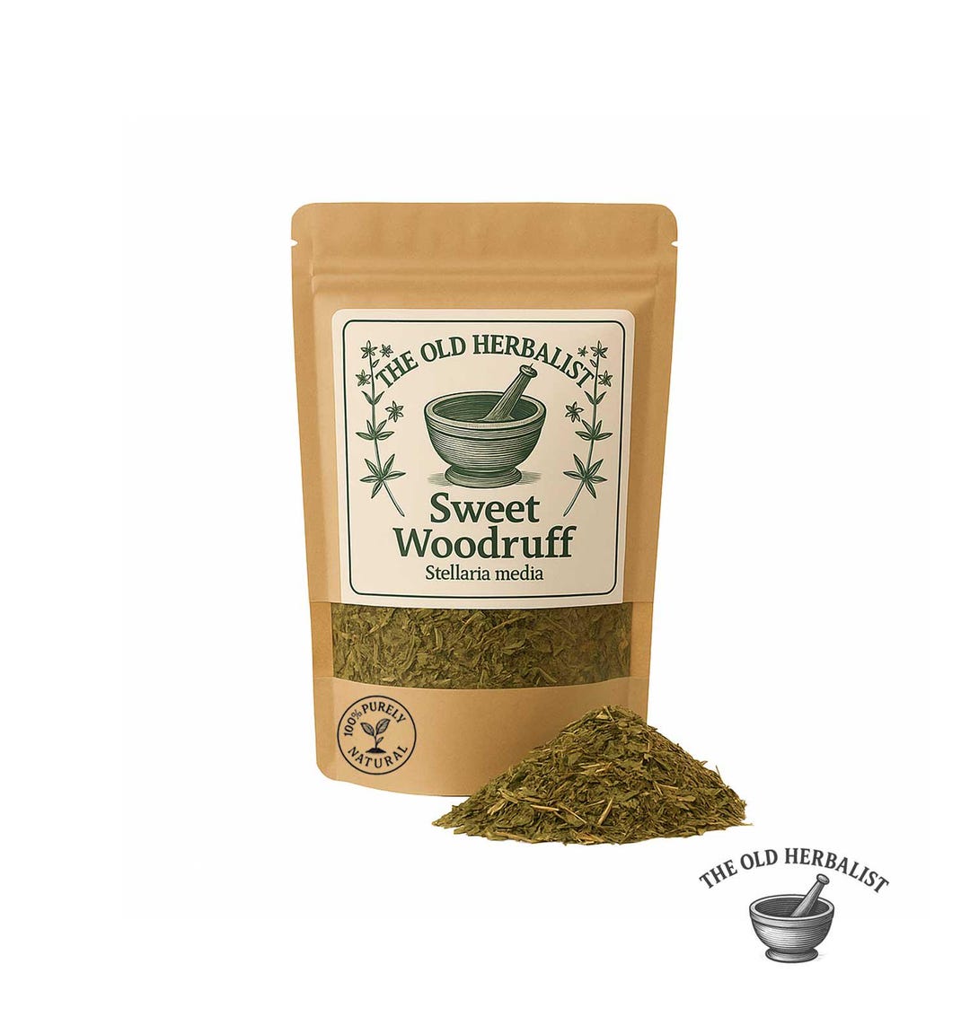 Sweet Woodruff (galium Odoratum) | Wild-harvested Herbal Tea | Natural ...