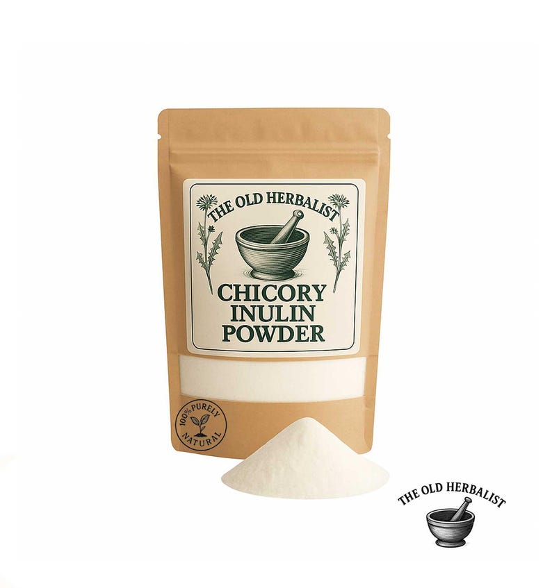 Chicory Inulin Powder | Cichorium Intybus | Natural Herbal Sweetener ...