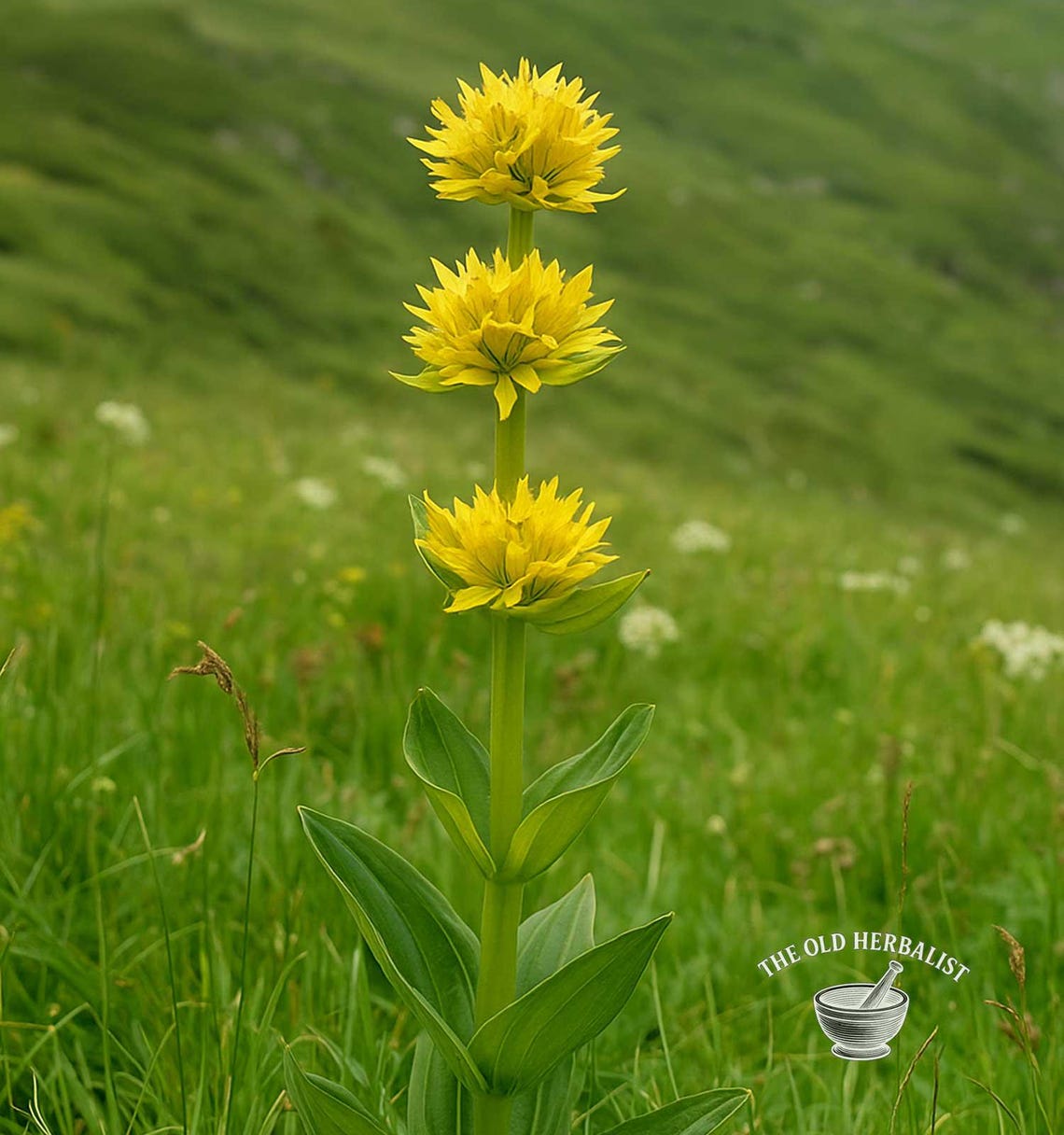 Raiz de genciana – Gentiana lutea (chá de raiz solta) - Etsy Portugal