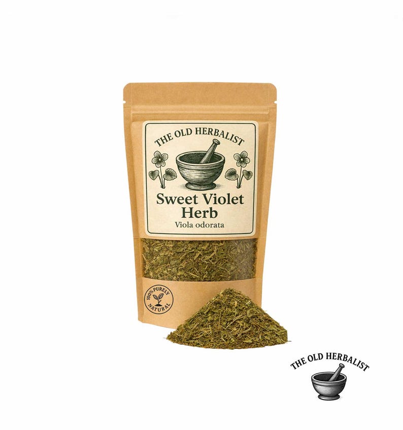 Sweet Violet Herb – Viola Odorata | Wild-harvested Loose Leaf Herbal ...