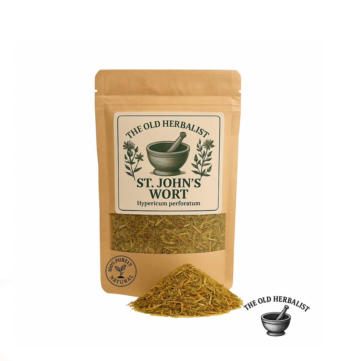St. John’s Wort | Hypericum Perforatum | Loose Leaf Herbal Tea | Wild ...