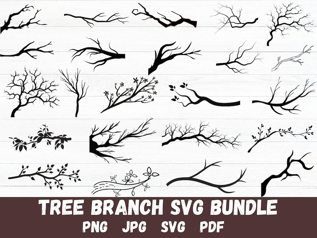 Tree Branch Svg - Branch Svg - Branch Png - Branch Clipart - Branch ...