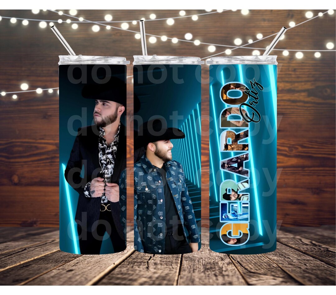 Digital, Gerardo Ortiz PNG | Sublimation | Tumbler Wrap | Digital ...