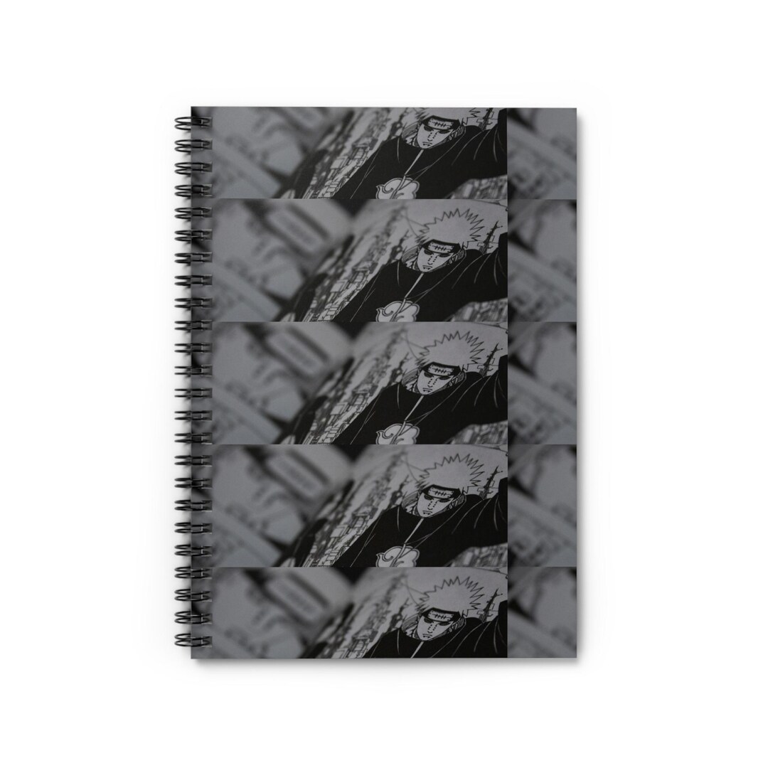 Naruto 6 Paths of Pain Spiral Notebook: Anime Manga Art Journal - Etsy
