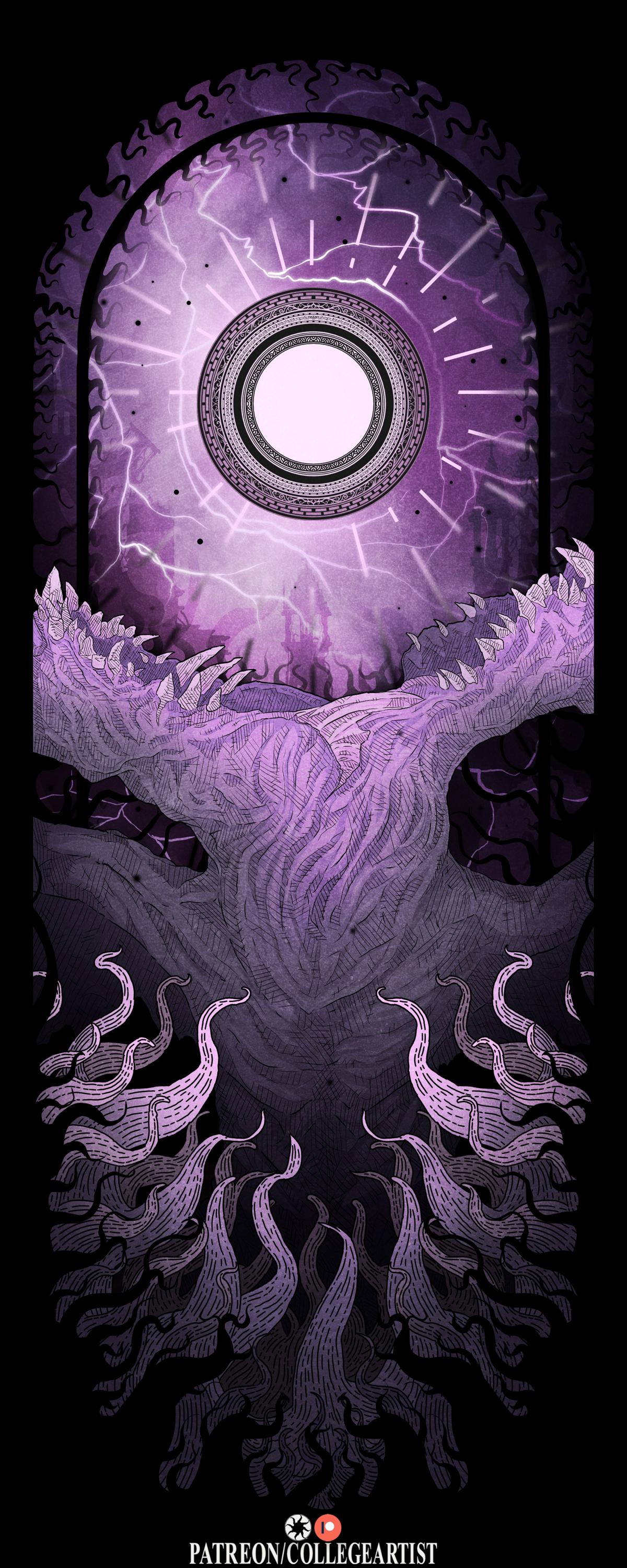 Adel Baron of Night Eldenring Nightreign Poster - Etsy