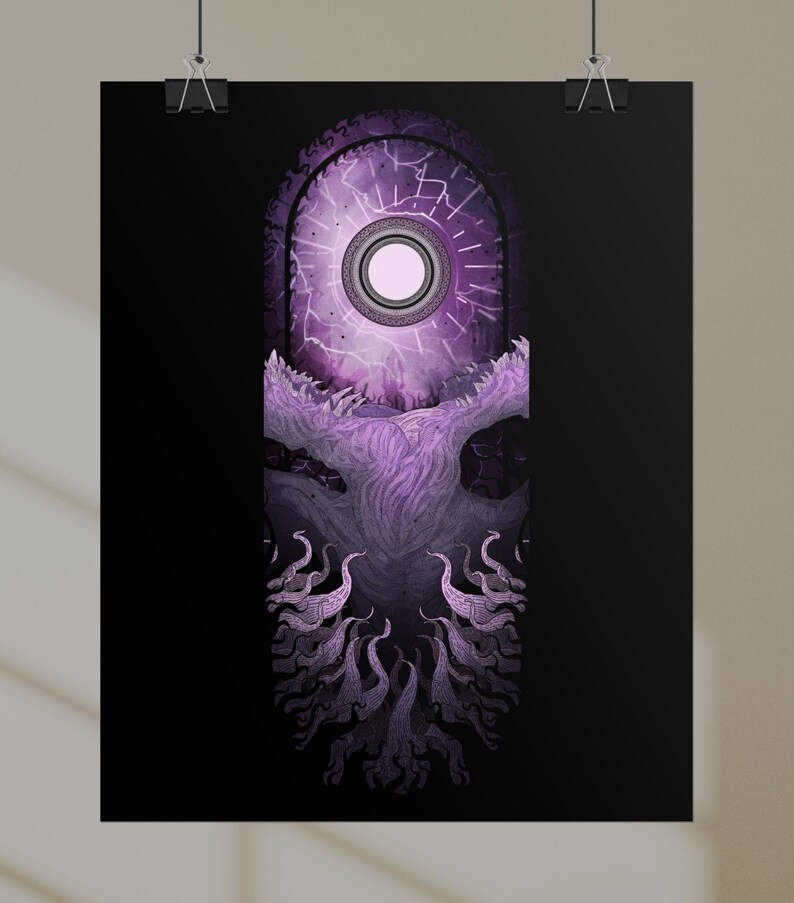 Adel Baron of Night Eldenring Nightreign Poster - Etsy