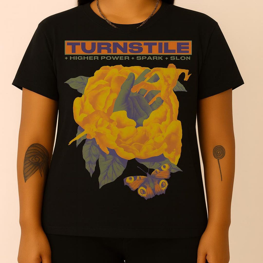 Turnstile Band T-shirt | Hardcore Punk Graphic Tee | Higher Power ...