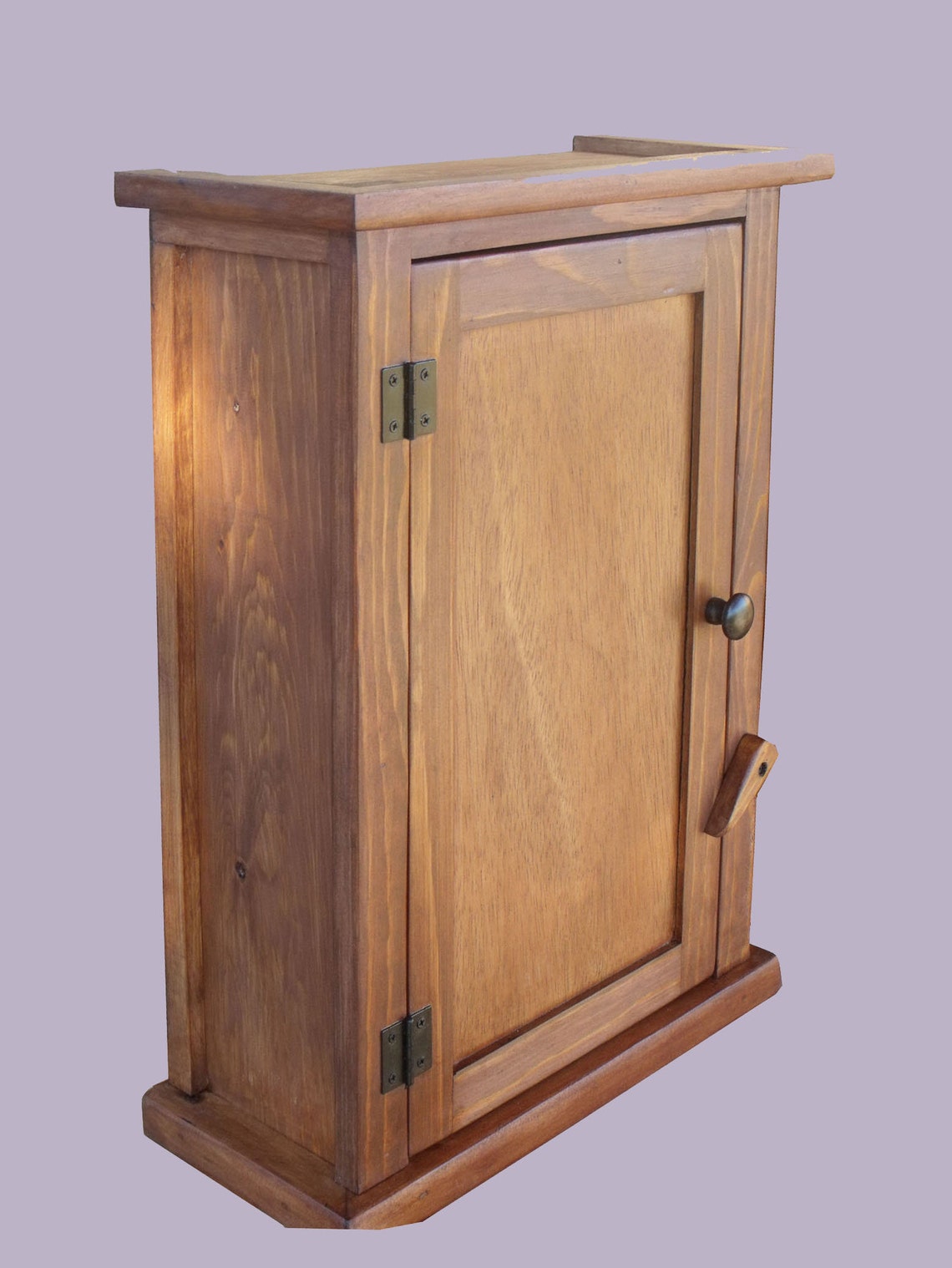 Handcrafted Arts & Crafts Cedar Wood Wall Mount Cabinet - Etsy