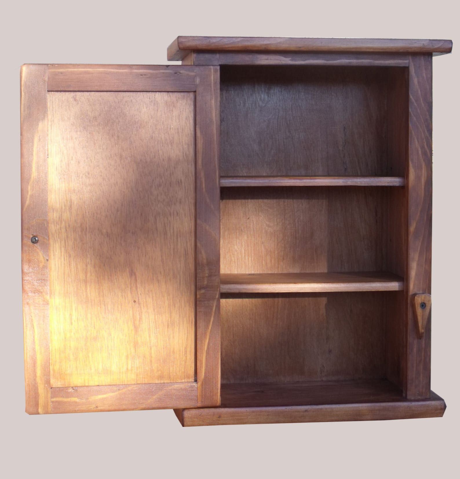 Handcrafted Arts & Crafts Cedar Wood Wall Mount Cabinet - Etsy