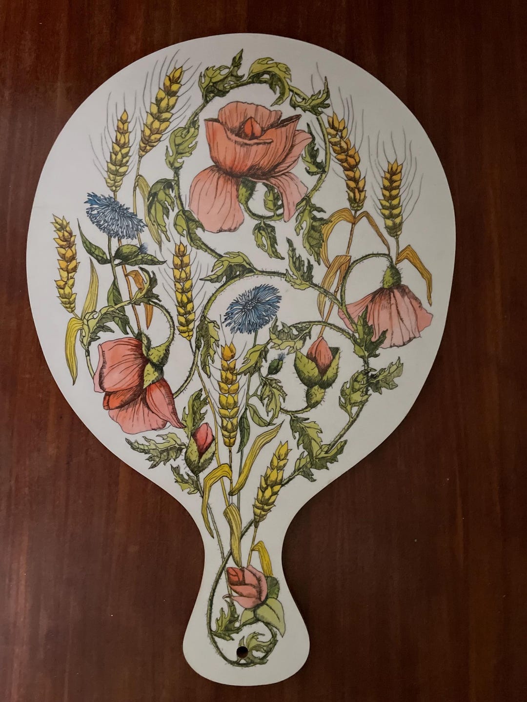 Vintage/mid Century Taunton Vale Round Handled Grazing/chipping Board ...