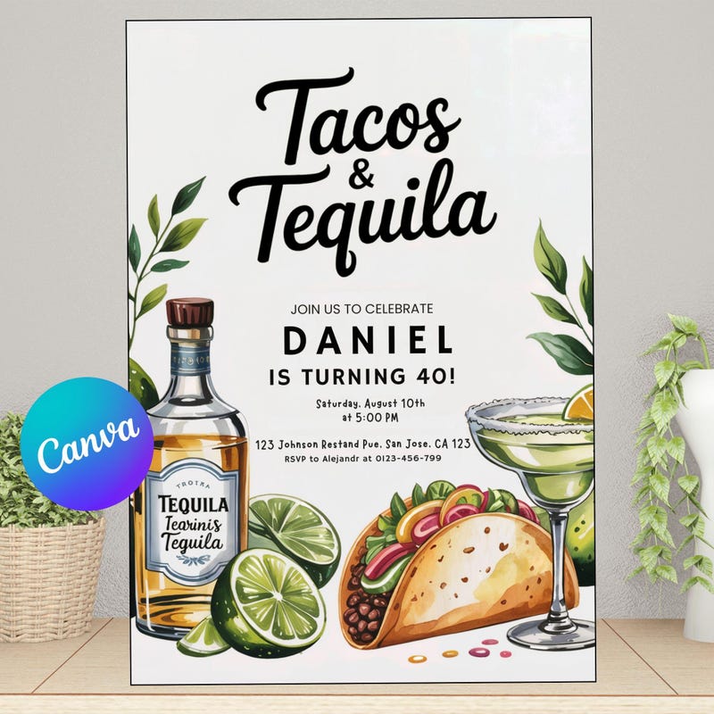 Tequila Birthday - Etsy