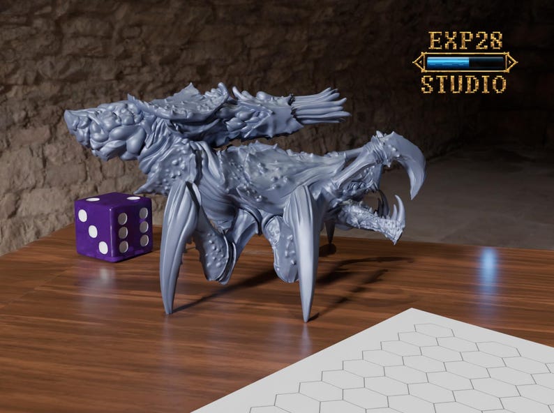 Biovore, 84mm - Warhammer40k - Fantasy Resin Miniature 3D for RPG ...