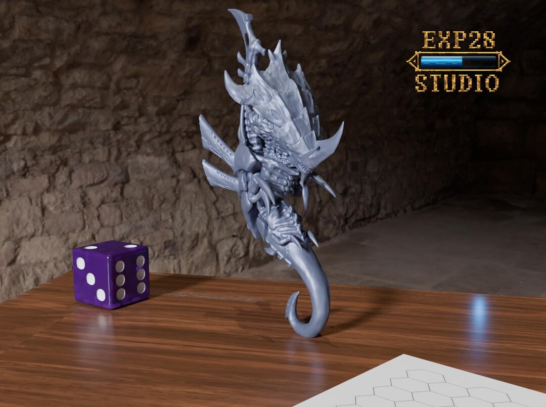Neurothrope, 80mm - Warhammer40k - Fantasy Resin Miniature 3D for RPG ...