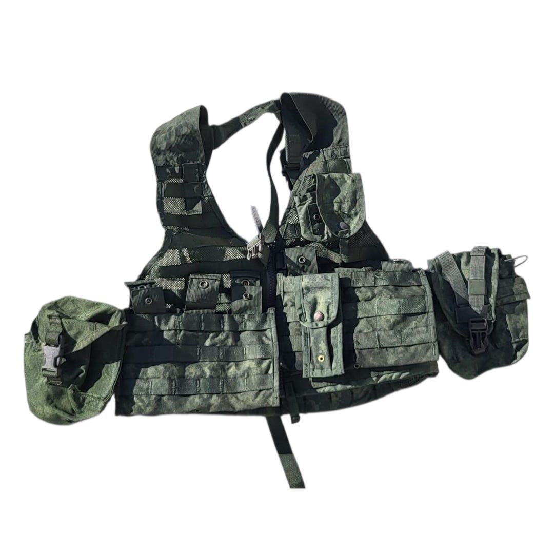 Forest Green Dyed ACU Riflemen Set 7 Pouches - Etsy