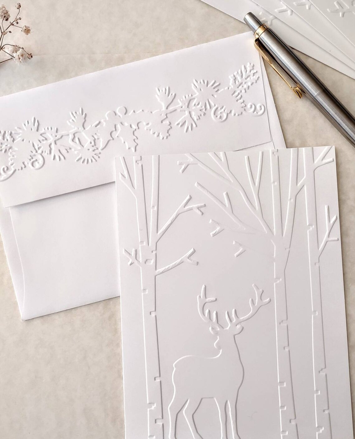 Deer Note Card, 5.5 X 4.25 Inches With Matching Envelope, Nature Cards ...