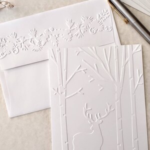 Deer Note Card, 5.5 X 4.25 Inches With Matching Envelope, Nature Cards ...
