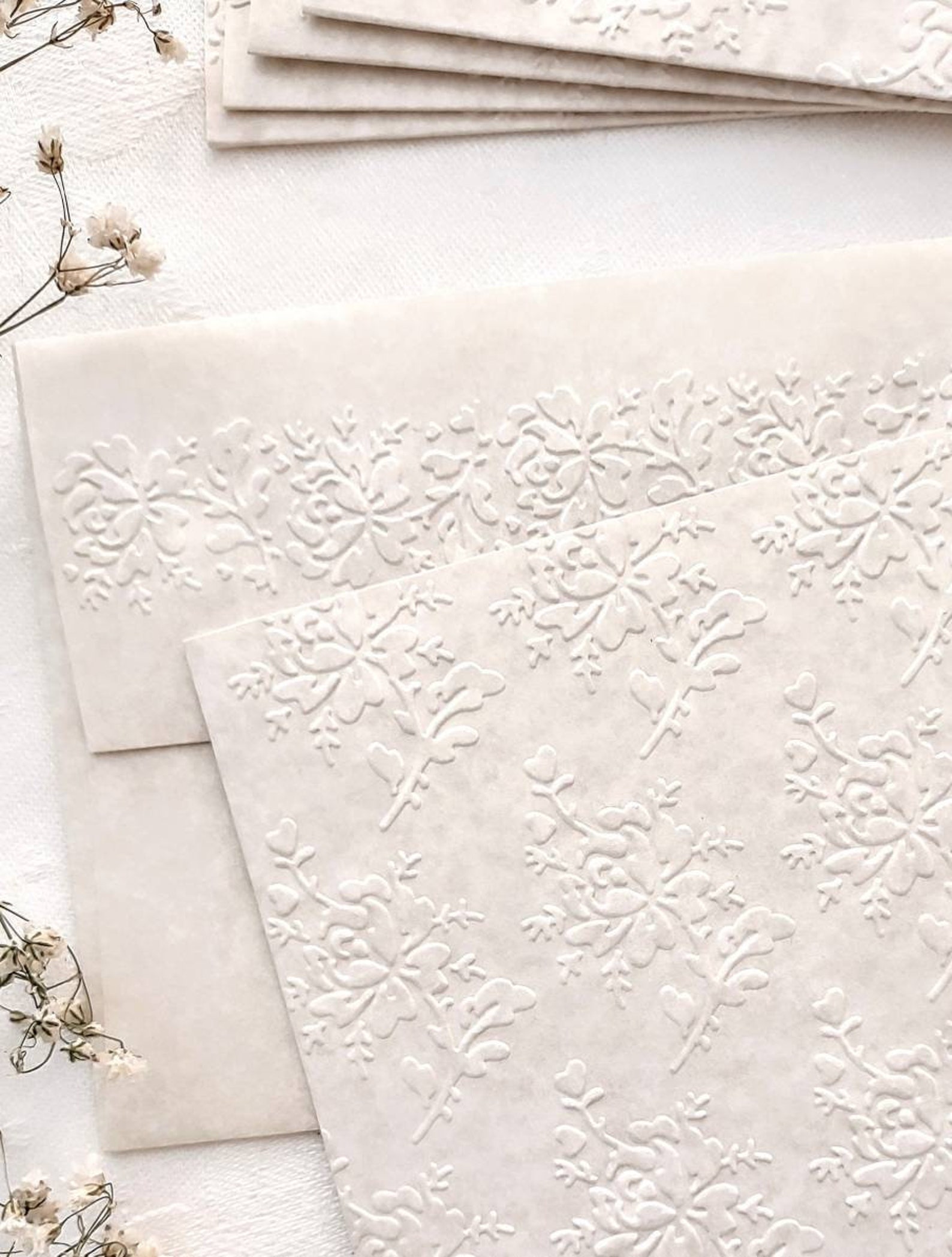 Rose Note Cards Embossed Notecards With Matching Envelopes - Etsy