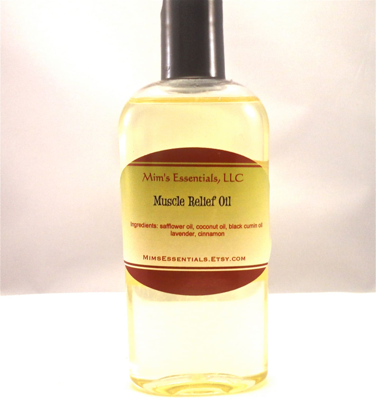 Muscle Relief Body Oil 4 Oz - Etsy