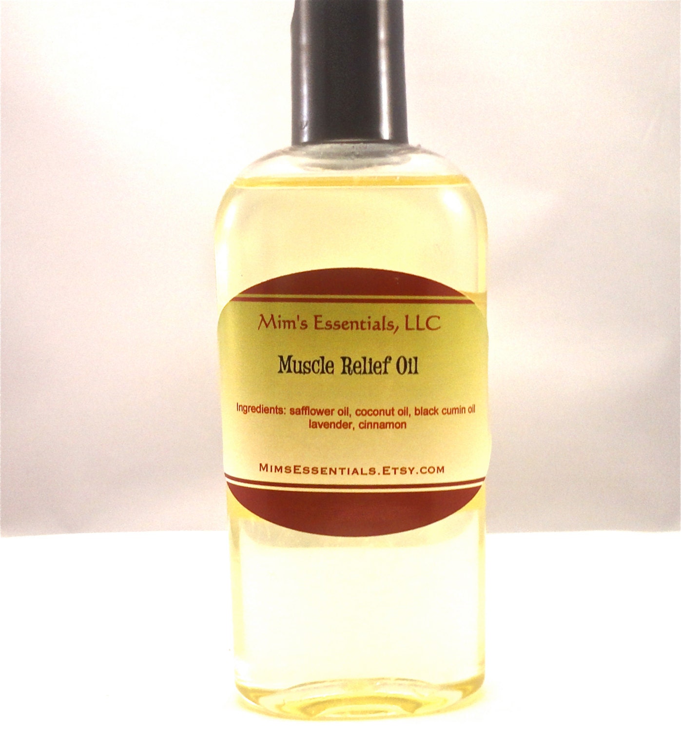 Muscle Relief Body Oil 4 Oz - Etsy