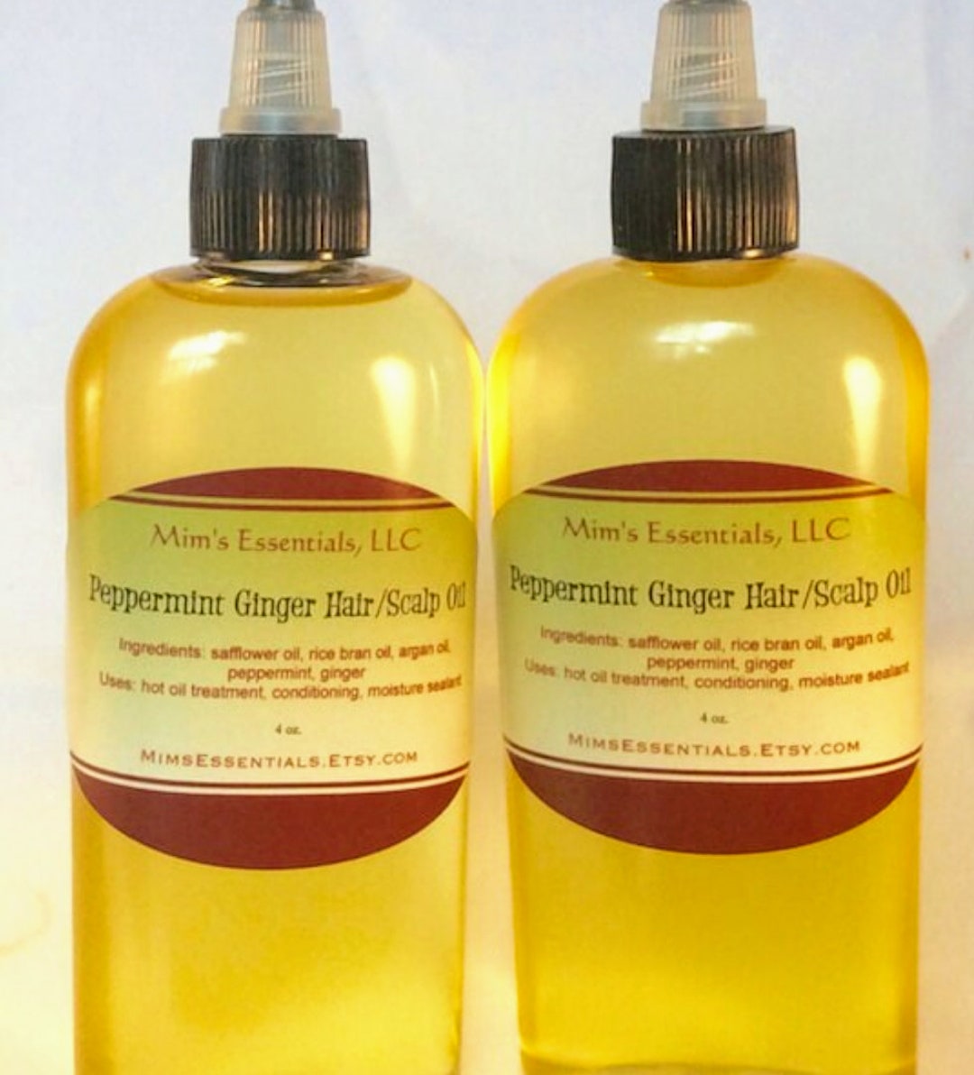 Ginger- Peppermint Hair Oil - Etsy