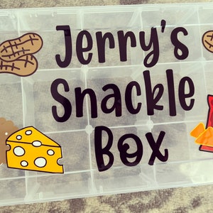 Kids Snackle Box - Etsy