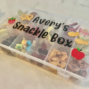Kids Snackle Box - Etsy