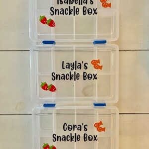 Kids Snackle Box - Etsy