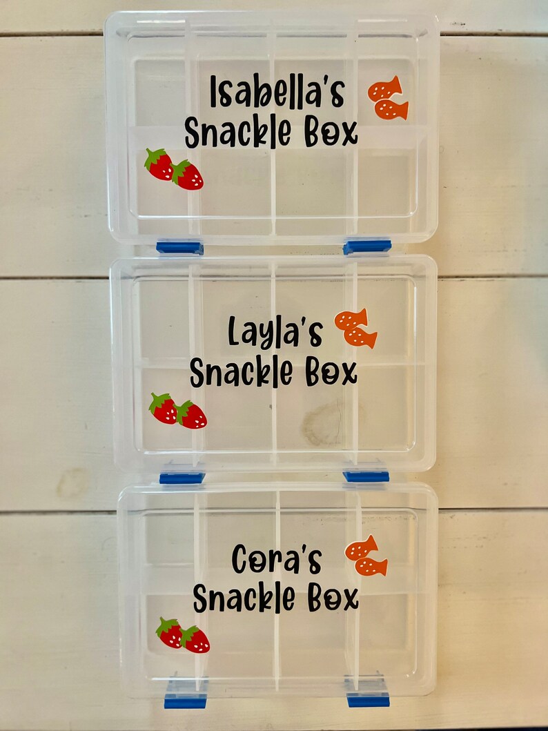 Kids Snackle Box - Etsy