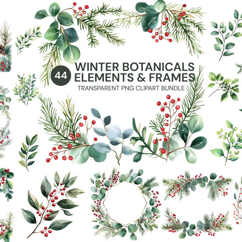Spring Wreaths Clip Art - Etsy