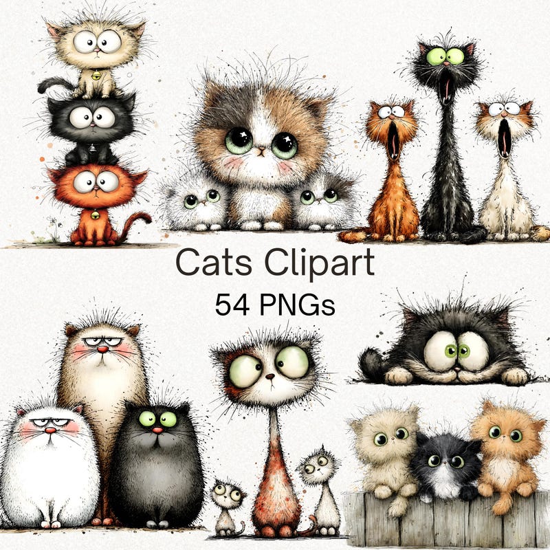 Stickers Black Cat Funny - Etsy