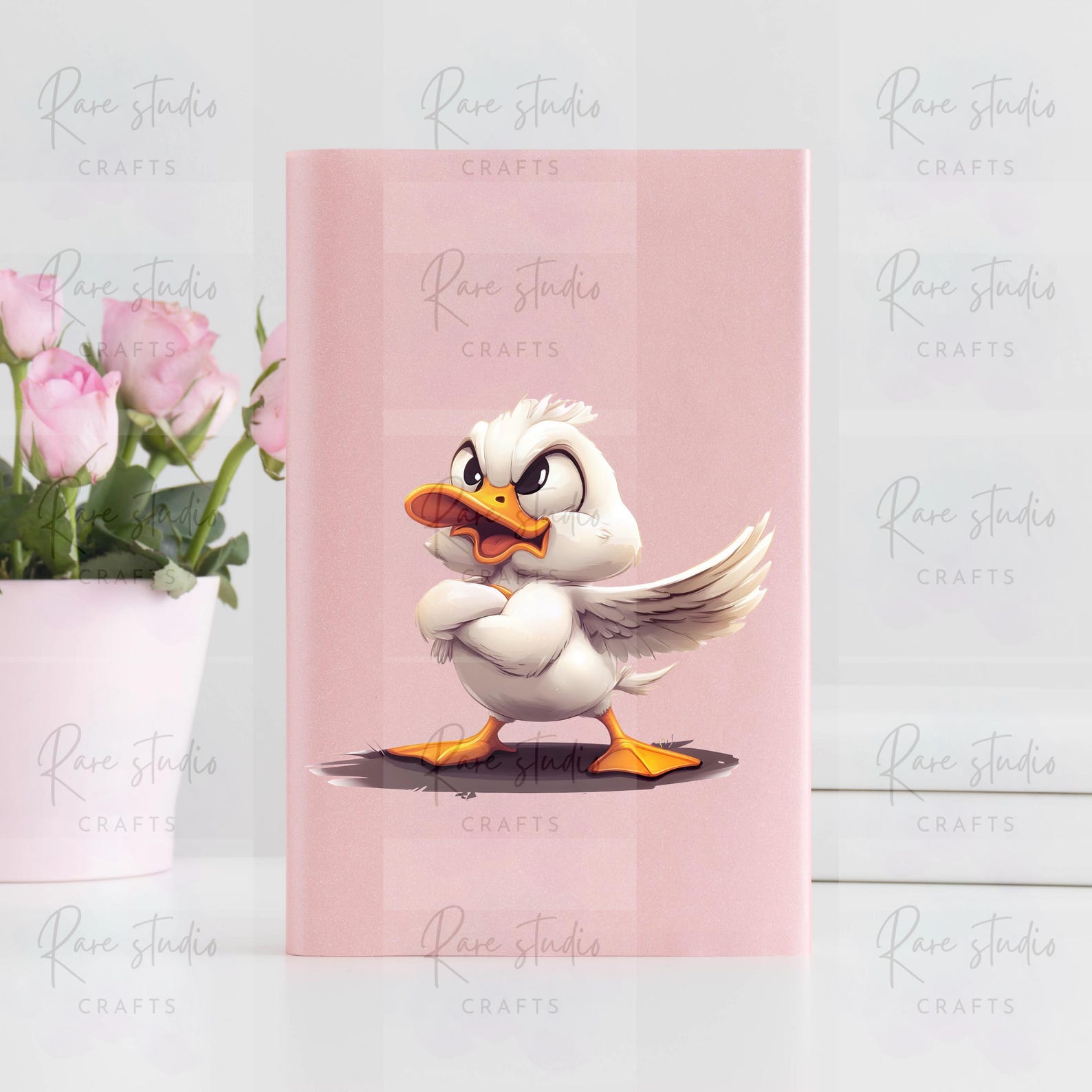 Funy Duck Clipart Bundle Cartoon Ducklings PNG Transparent Background ...
