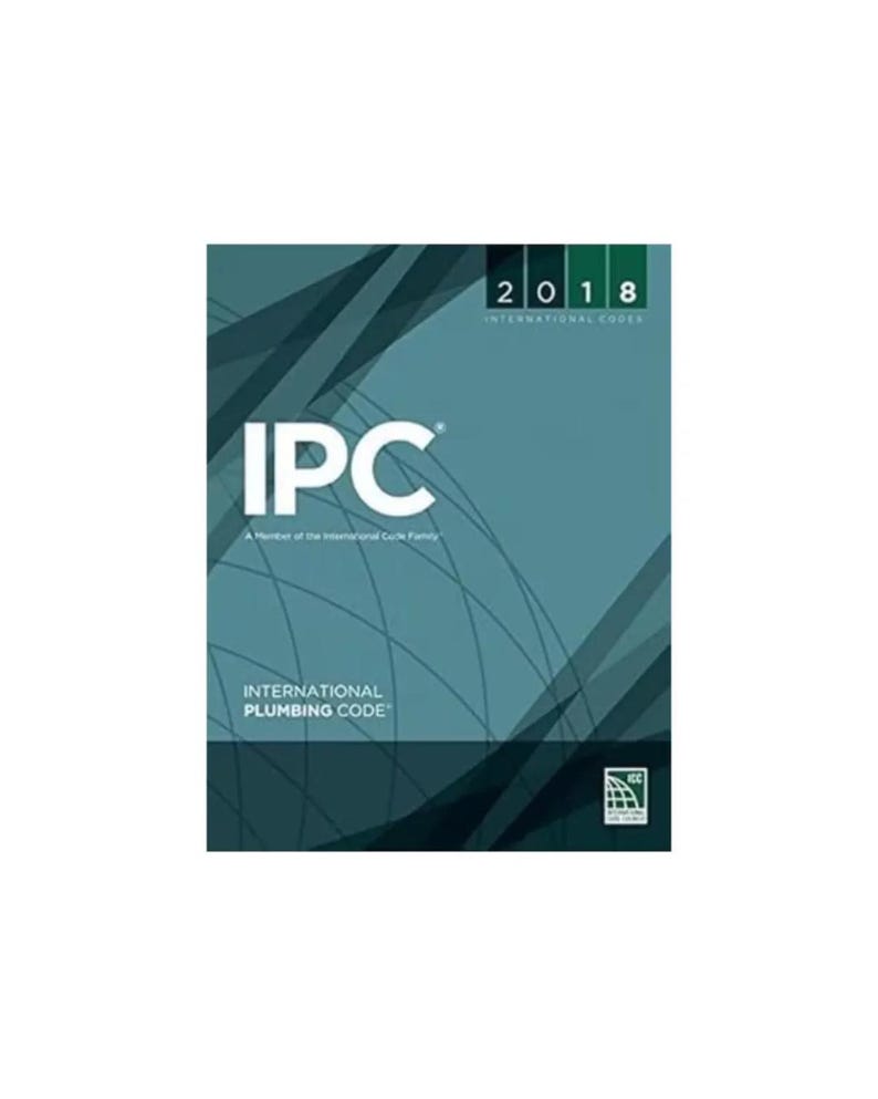 2018 International Plumbing Code (international Code Council Series) 1st Edition - Etsy