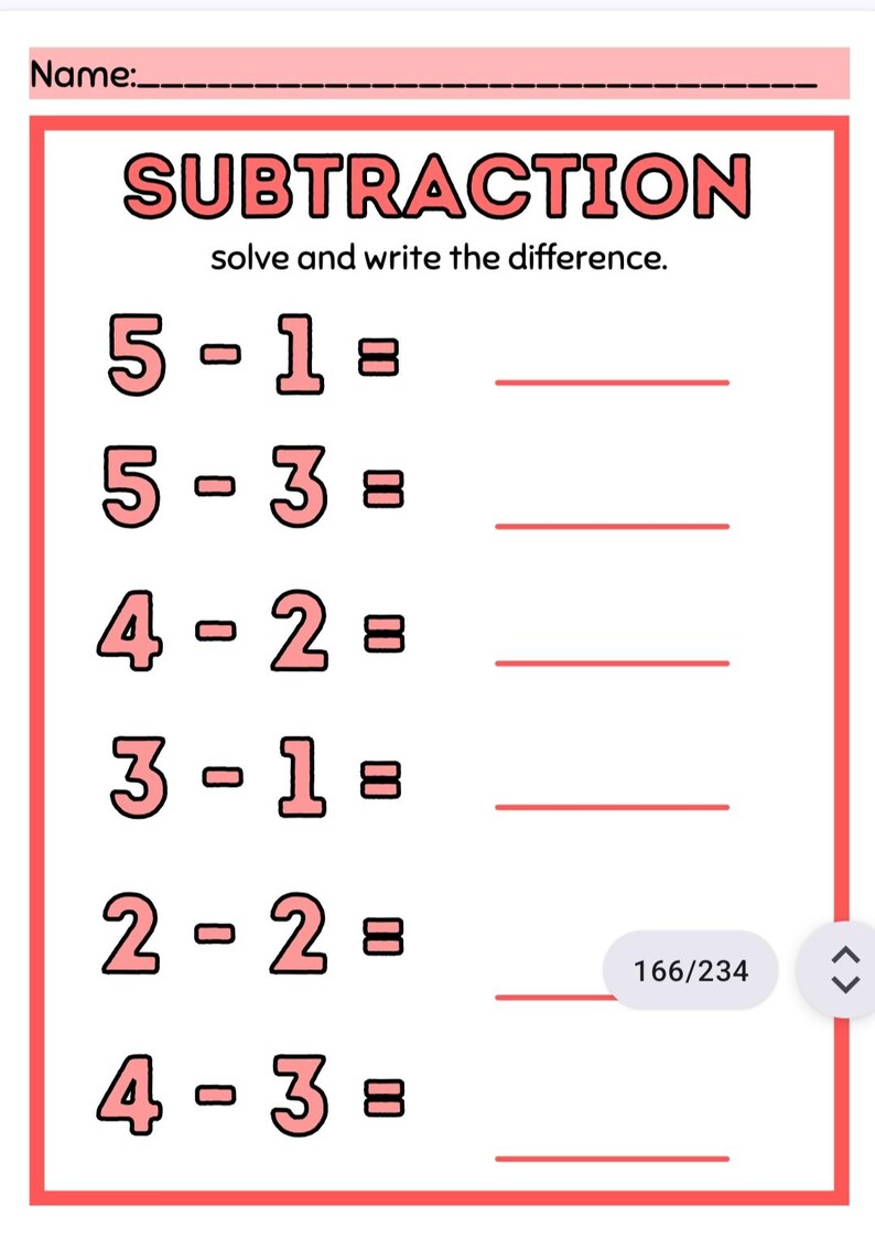 Preschool Kindergarten Learning Workbook: 200+ Page Printable PDF - Etsy