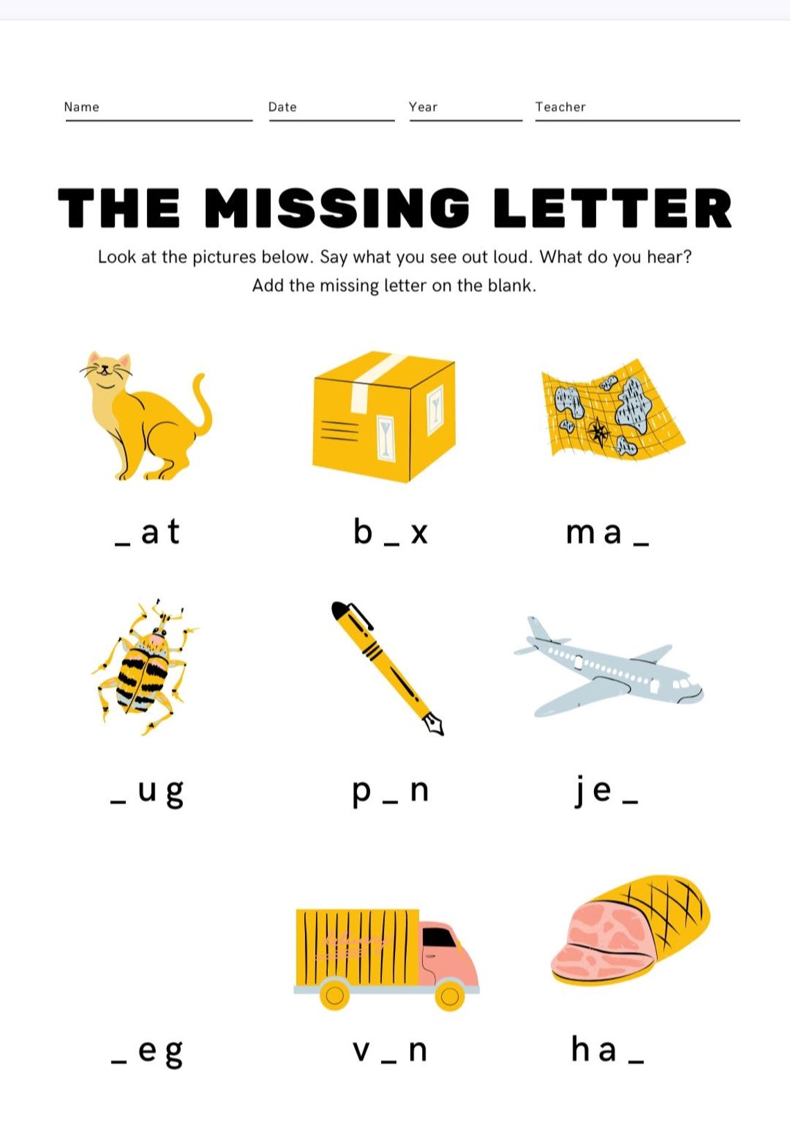 Preschool Kindergarten Learning Workbook: 200+ Page Printable PDF - Etsy