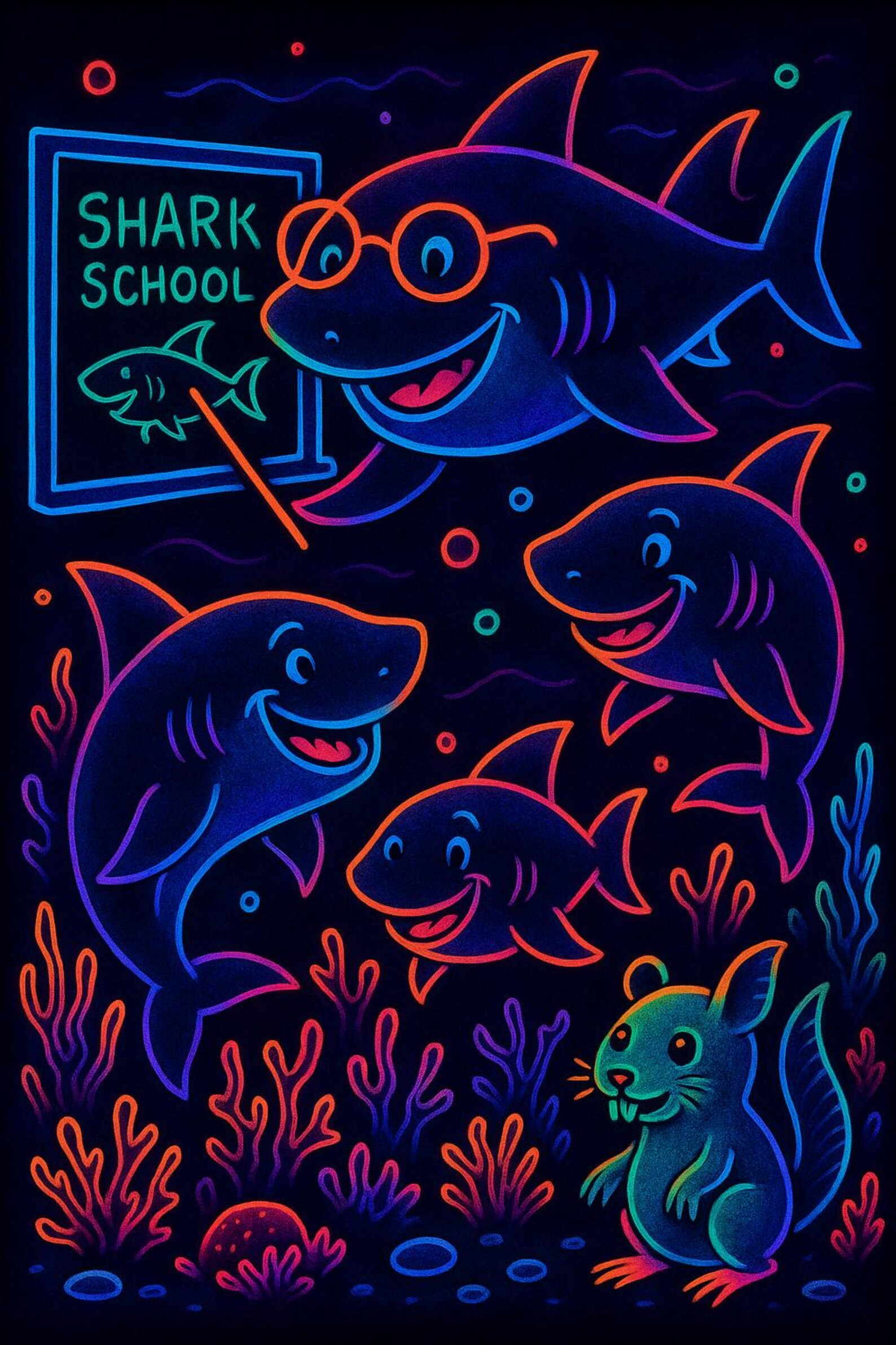 Aquarium & Ocean Friends: 20 Printable Colouring Pages for Kids - Etsy