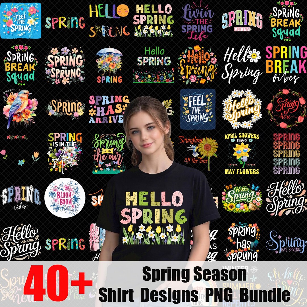 Hello Spring Digital Grapics, Spring Png, Welcome Spring, Spring Shirt ...