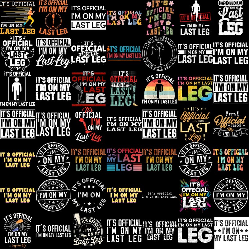 Prosthetic Leg Funny - Etsy