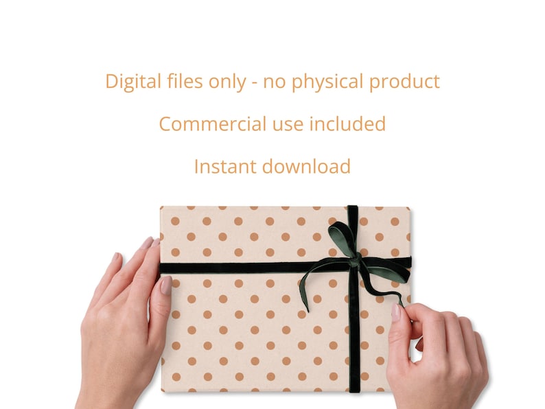 Small Polka Dot Seamless Pattern Bundle | Pastel Muted Colors (digital ...