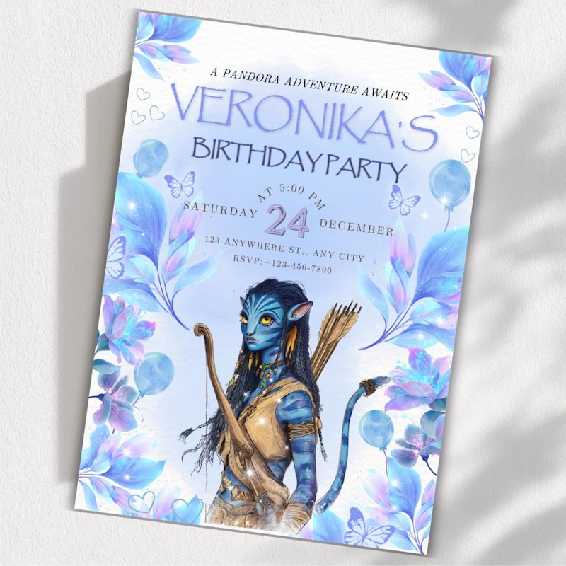 Avatar Birthday Cards - Etsy UK