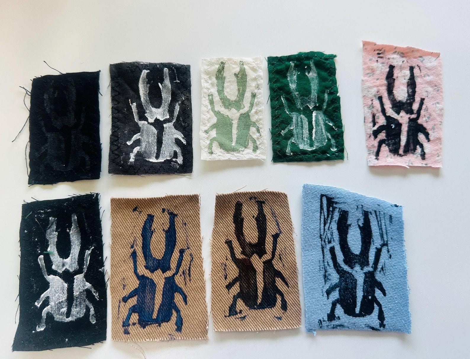 Naturepunk Patches Beetles - Etsy