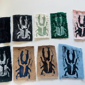 Naturepunk Patches Beetles - Etsy