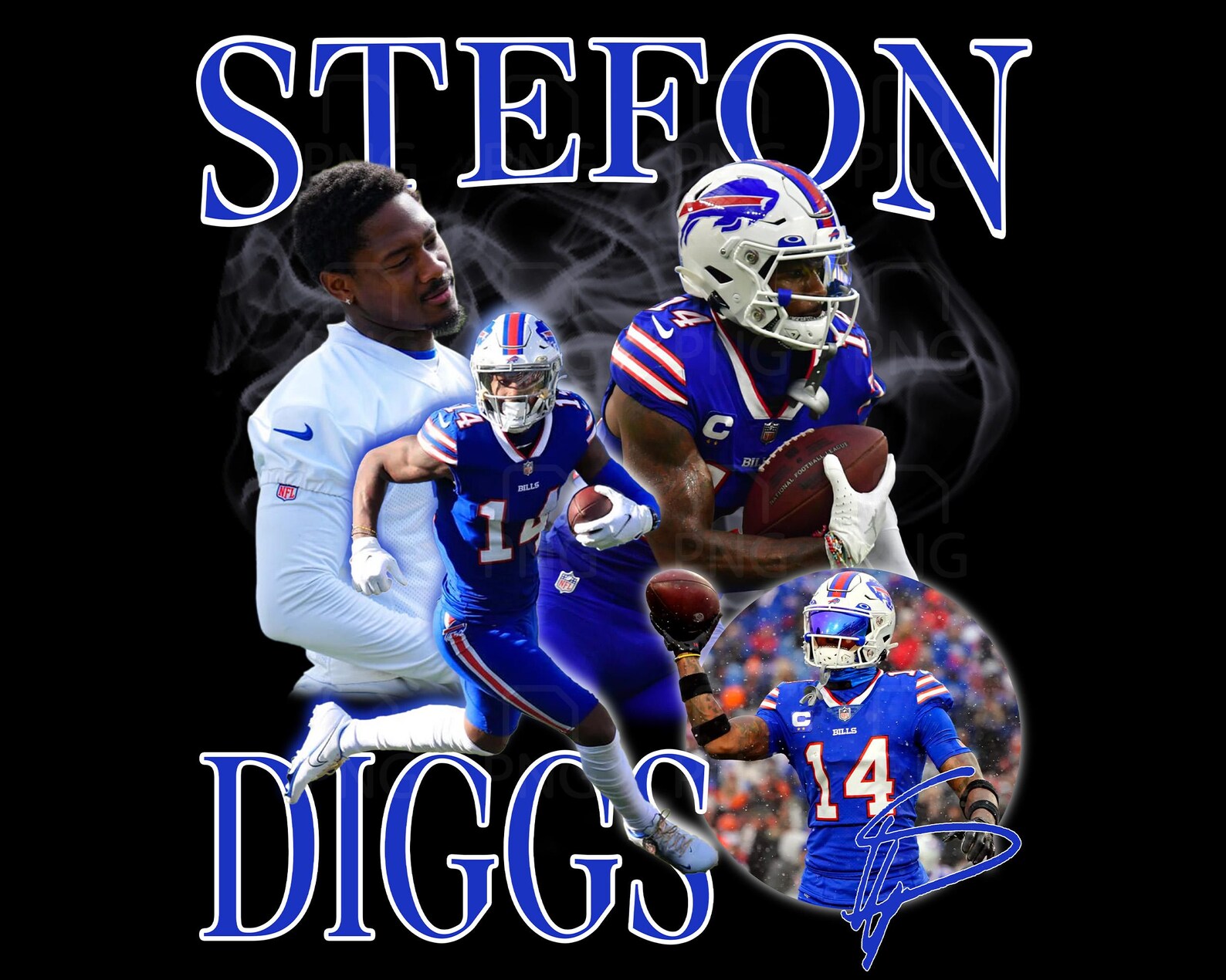 Stefon Diggs T Shirt Design. PNG Digital 4500x5100 Px. Rap, Hiphop ...