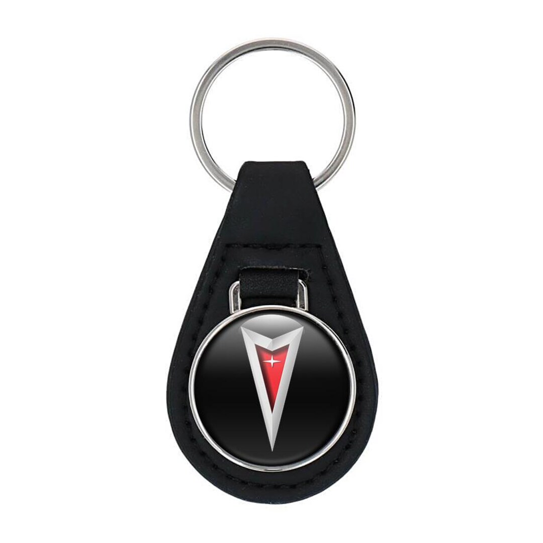 Pontiac Custom Eco Leather Key Holder | Personalized Auto Key Fob ...