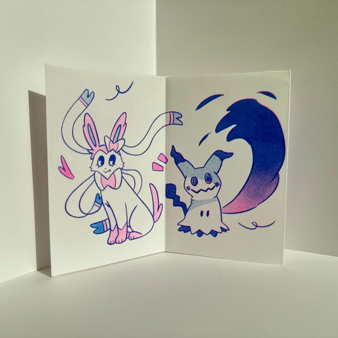 Fairy Pokemon Risograph Zine - Etsy