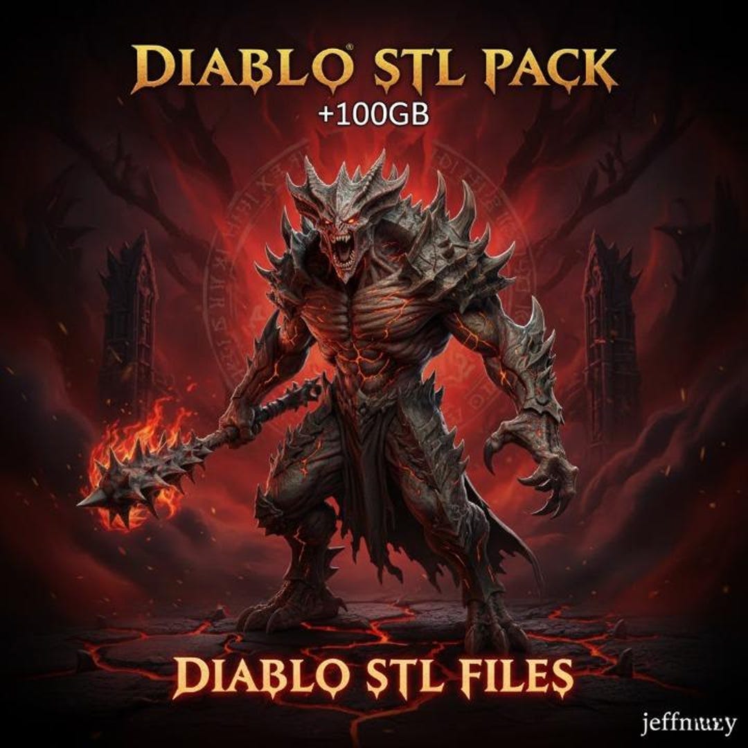 DIABLO STL PACK +100gb Diablo Stl Files - Etsy UK