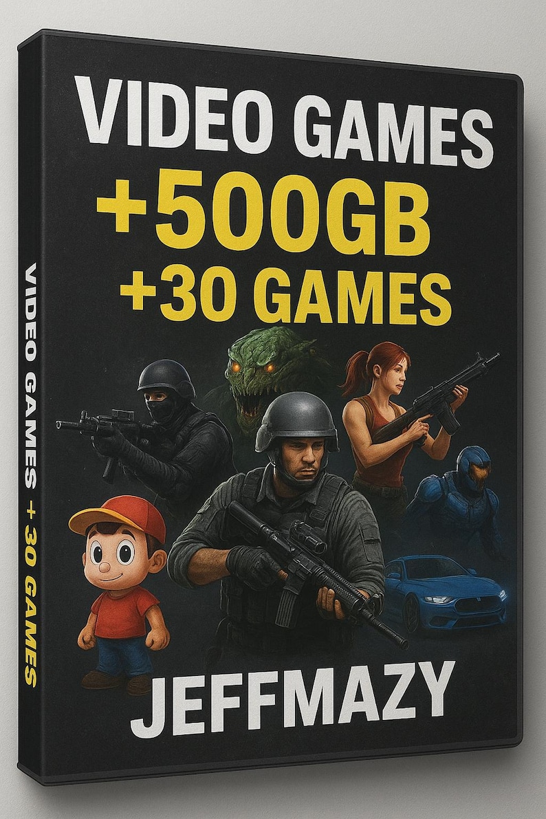 Ultimate Video Games Mega STL Pack: 500GB+ of High-quality 3D Models ...